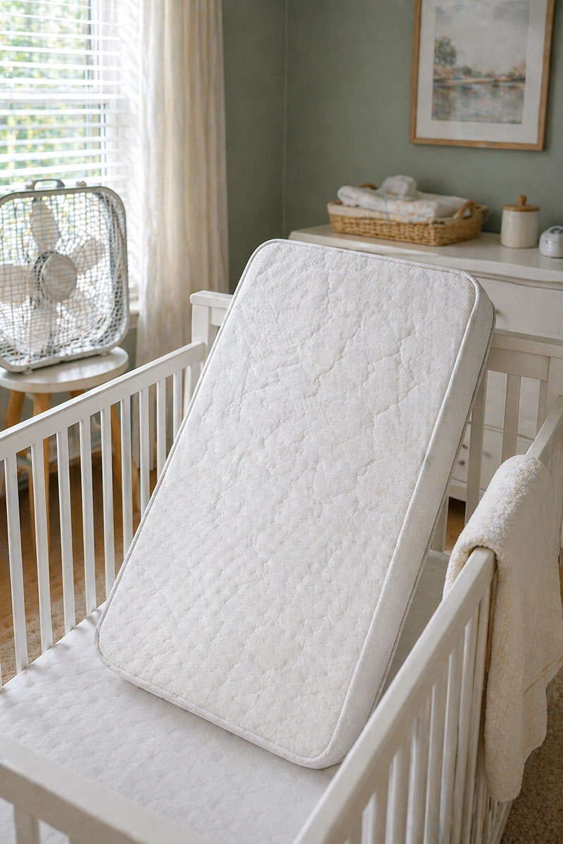 Why Does My Crib Mattress Smell? Causes + Fixes