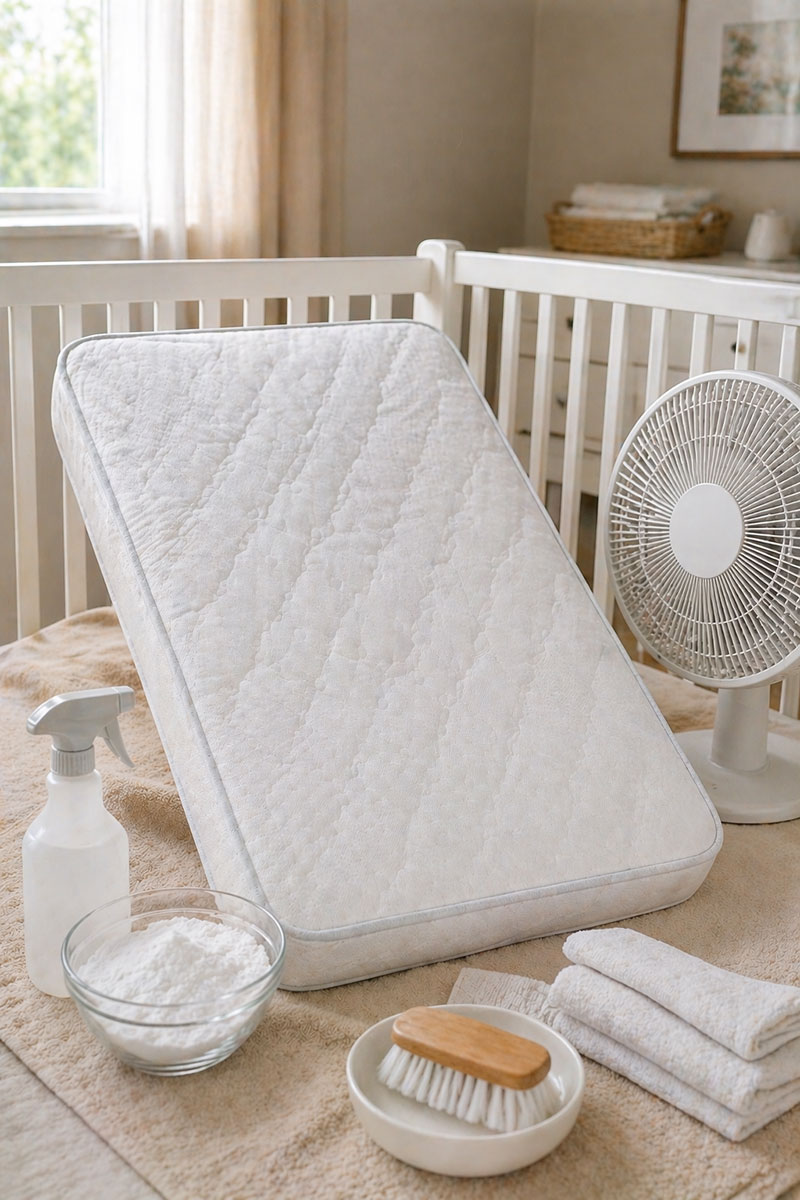 Why Does My Crib Mattress Smell? Causes + Fixes