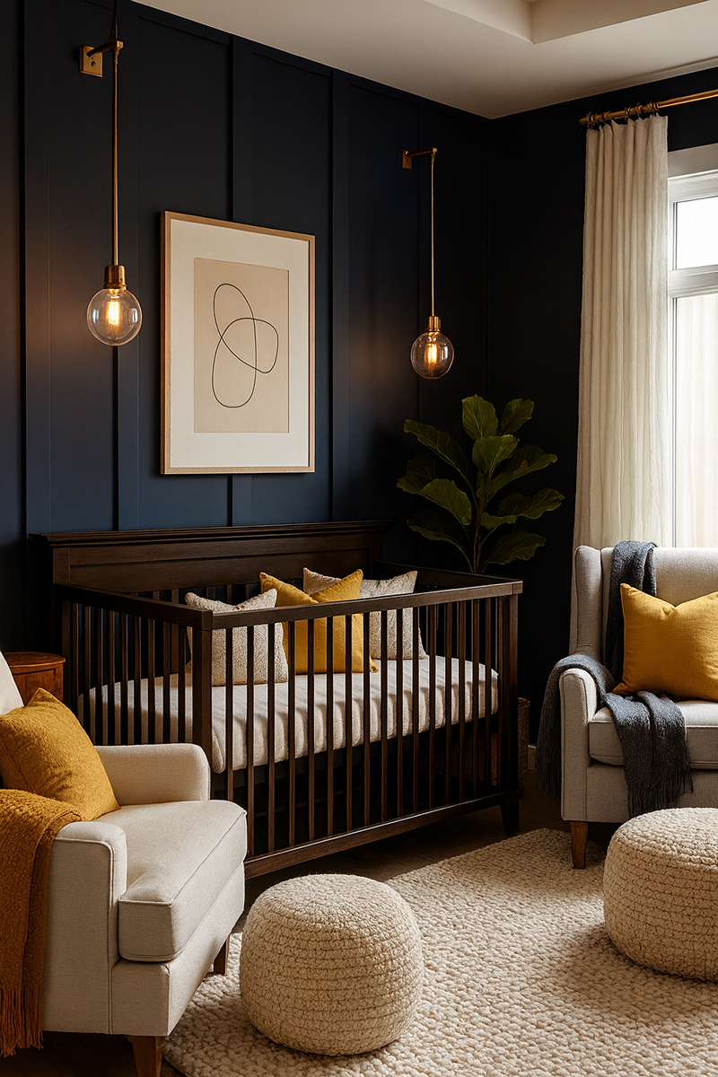 Navy Blue Nursery Ideas — Elegant & Modern Baby Room Inspiration